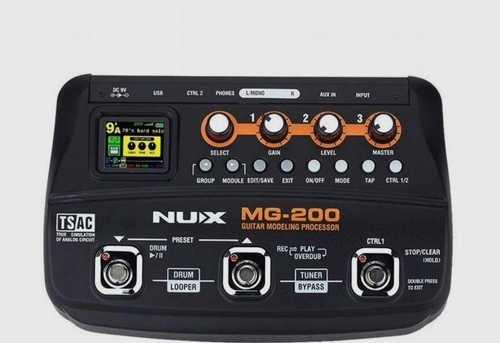 Гитарный процессор NUX MG-200