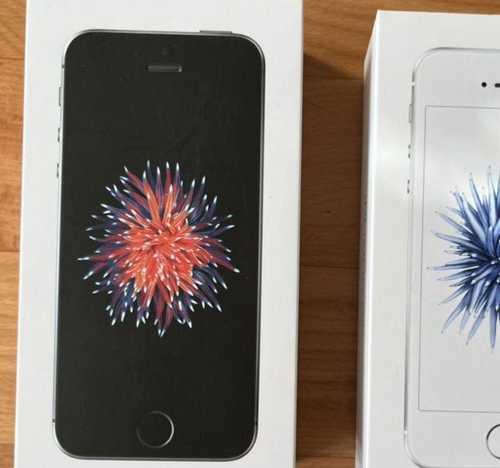 Коробка от iPhone SE 2016