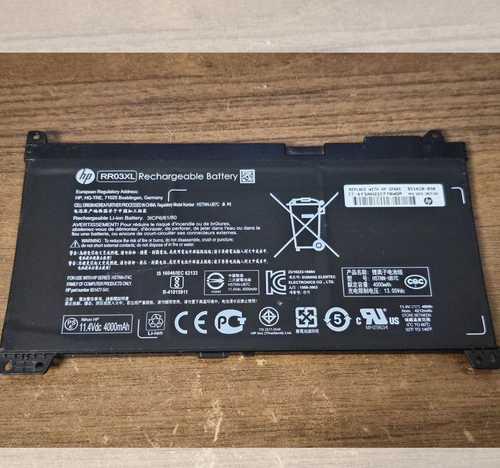 Аккумулятор RR03XL оригинал HP 430 G4