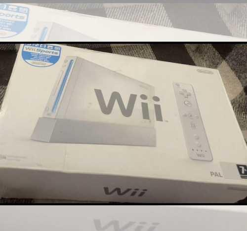 Nintendo Wii прошитая полный комплект