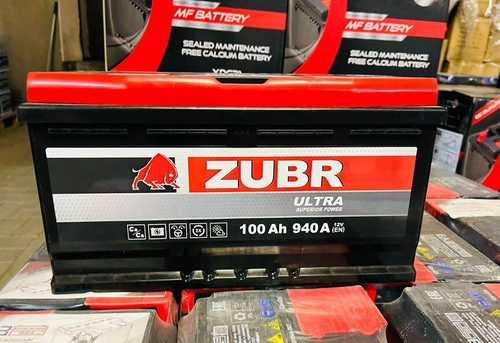 Аккумулятор 100 Ач Zubr Exide на Валдай