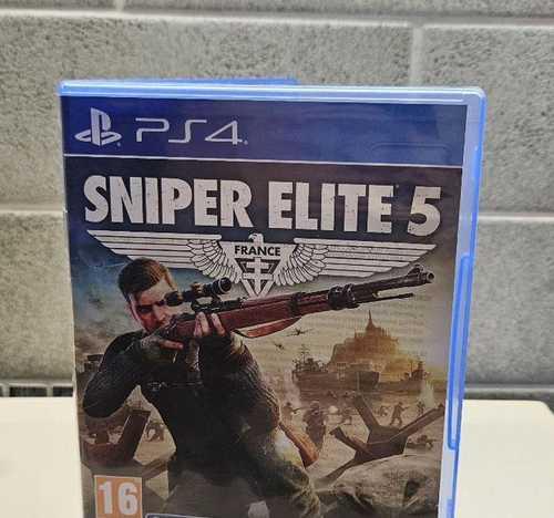 Sniper elite 5 ps4 диск