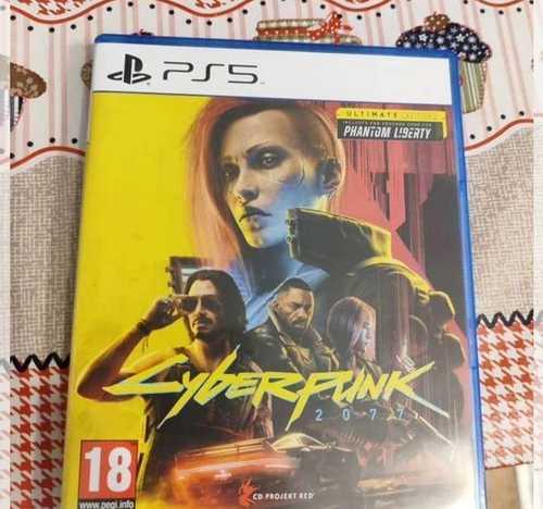 Cyberpunk 2077 ps5 диск