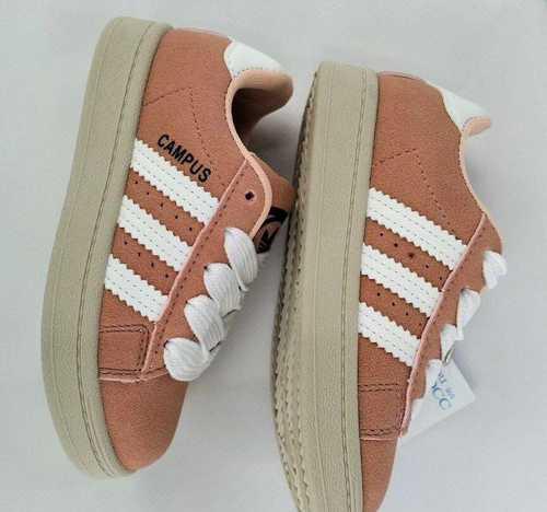 Кеды Adidas campus Розовые 31-36р