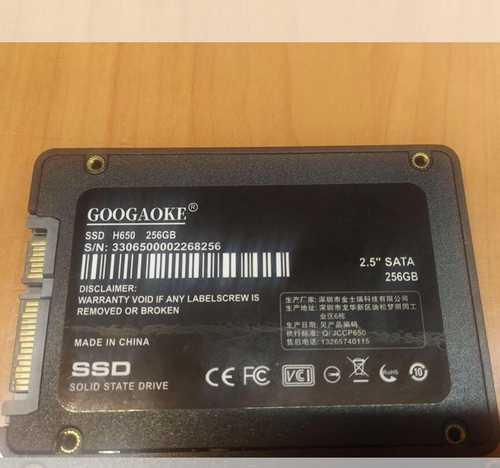 Ssd SATA 2.5 256GB