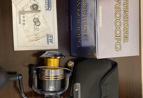 Катушка shimano twin power 09 SW6000PG