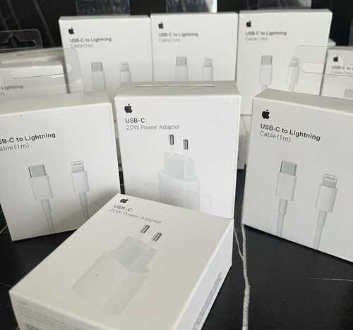 Зарядка на iPhone 20w Original (Блок   Шнур)