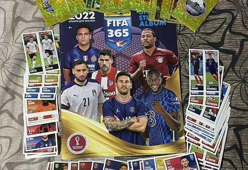 Наклейки panini fifa 365 2022