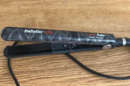 Утюжок для волос babyliss pro nano titanium