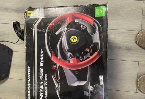 Thrustmaster ferrari 458 spider