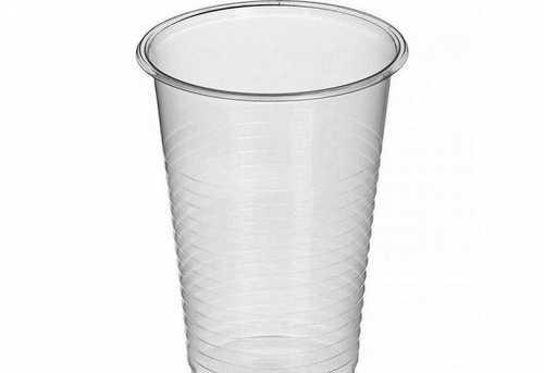 Пластиковые стаканы 200 мл одноразовые прозрачные