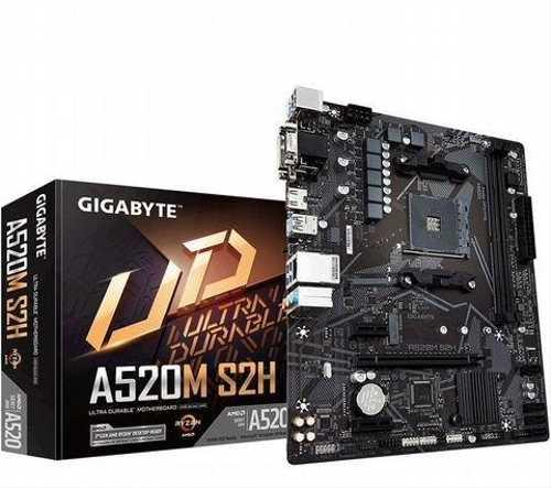 Мат. плата Gigabyte A520M S2H AM4, AMD A520,новая