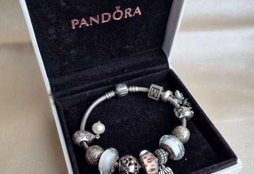 Pandora браслет с шармами, оригинал