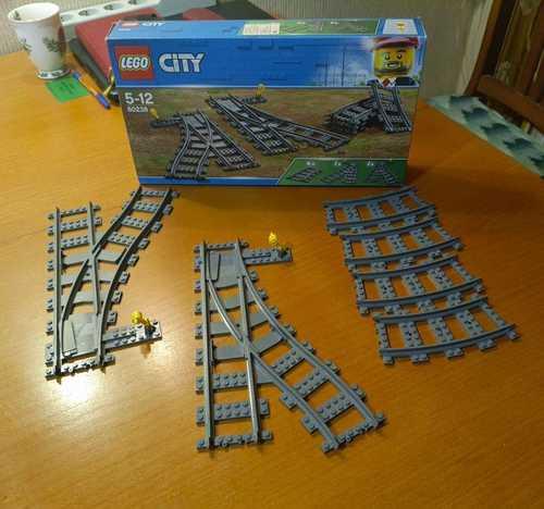 Lego city 60238 рельсы
