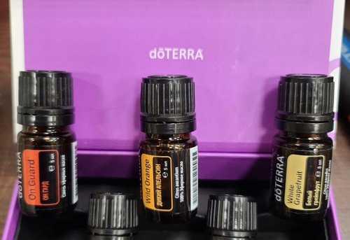 Набор эфинрые масла дотерра doterra 5 шт