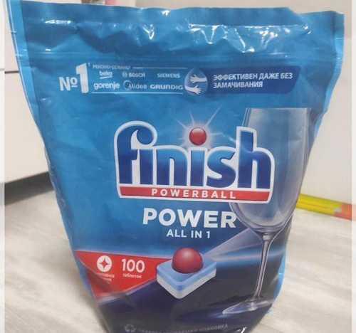 Таблетки для посудомоечных машин Finish Power