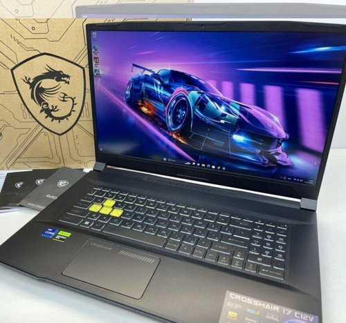 Игровой ноутбук MSI Crosshair 17" RTX 4070 Intel C