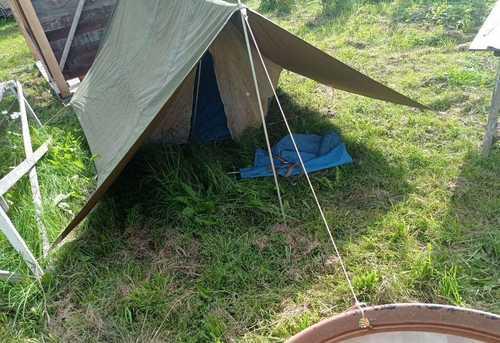 Палатка туристическая 2 местная с тамбуром