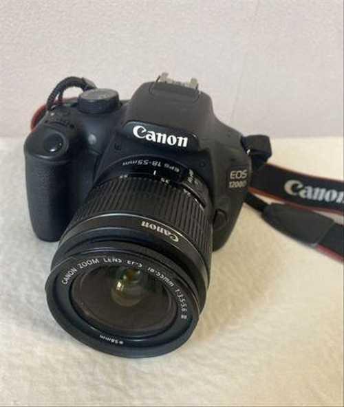 Зеркальный фотоаппарат Canon eos1200d