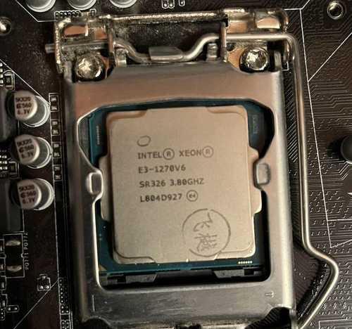 Сборка asus H110M-R   Xeon E3-1270v6