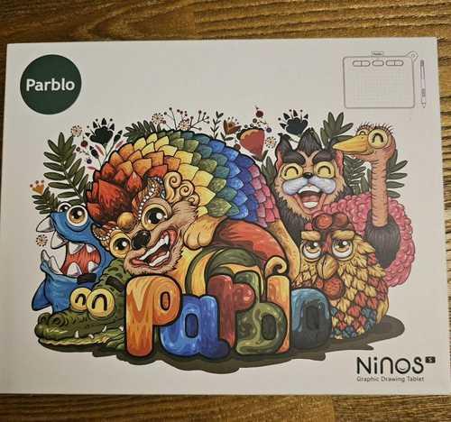 Графический планшет Parblo Ninos S