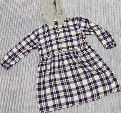 Платье для девочки в клетку H&M 4- 5 лет