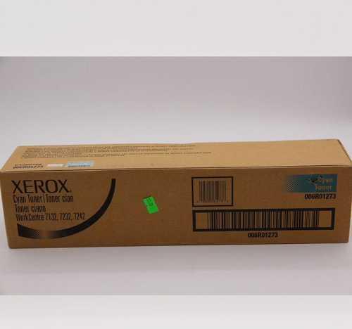 Тонер-Картридж Xerox Cyan Toner 006R01273