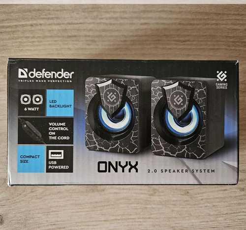 Колонки для компьютера onyx 6 Вт с подсветкой