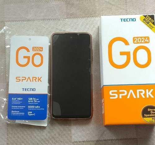 TECNO Spark Go 2024, 4/128 ГБ