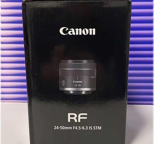 Новый Canon RF 24-50mm f/4.5-6.3 IS STM