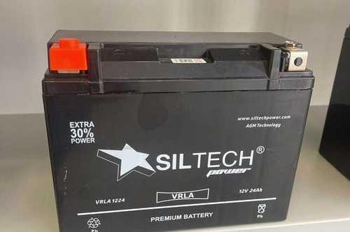 Аккумулятор siltech vrla1224 12v24аhо.п.(ytx24hl-B