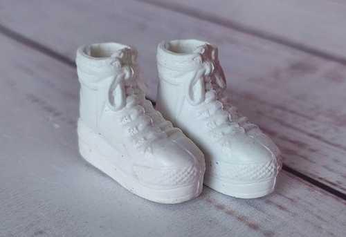 Обувь для Барби - ботинки белые #122 shoes