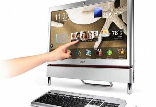 Моноблок Acer 23" FullHD сенсор 4 ядра 8Гб SSD W10