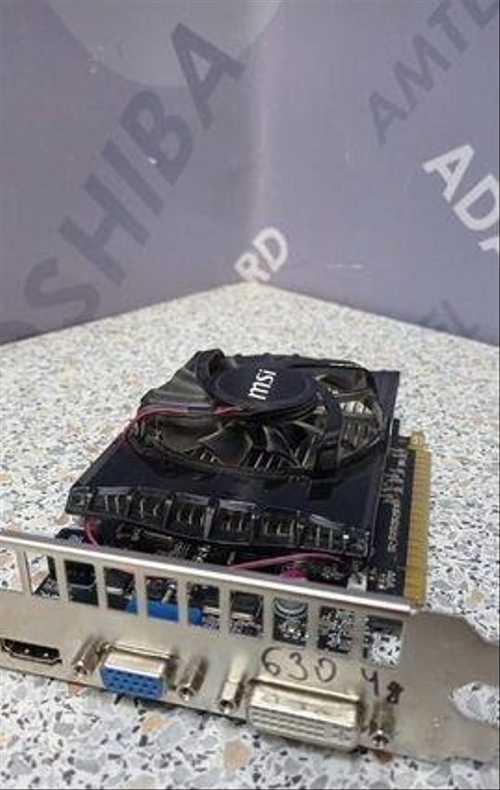Видеокарта MSI GeForce GT630 4Gb