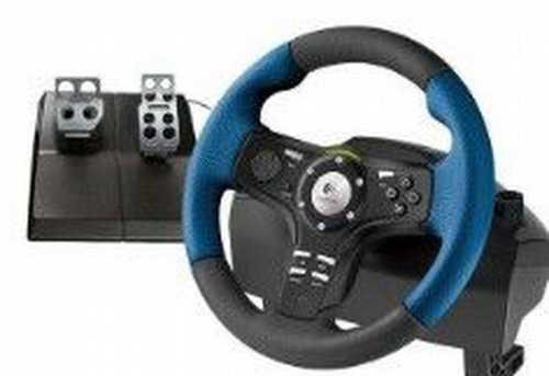Руль и педали Logitech Driving Force EX для PS3, 2