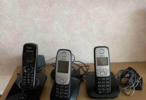 Радиотелефоны стационарные Gigaset, Panasonic