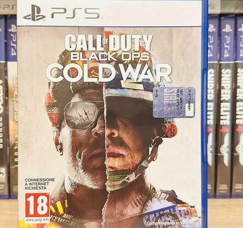 Call of duty black ops cold war ps5 диск