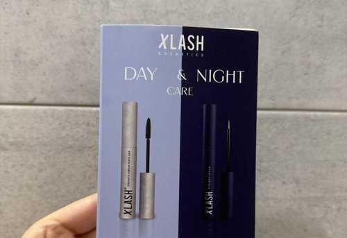 Xlash DAY&night care DUO SET термотушь и сыворотка