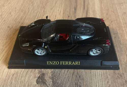 Машинка коллекционнная ferrari enzo чёрная