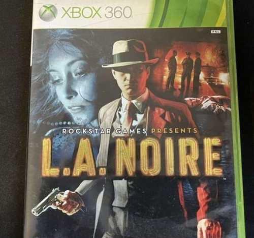 L.A. noire диск xbox 360