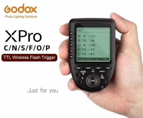 Godox XPro C/N/S/F синхронизаторы