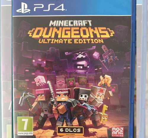 Minecraft dungeons ps4