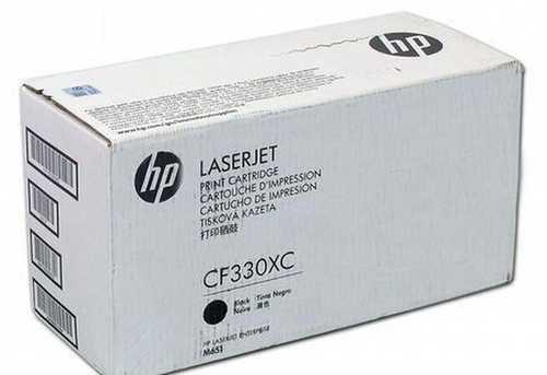 Оригинальный картридж hp CF330X (№654A) Чёрный (CF