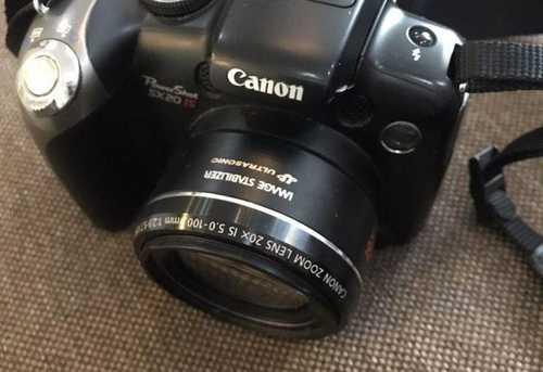 Цифровой фотоаппарат canon powershot sx 20 IS