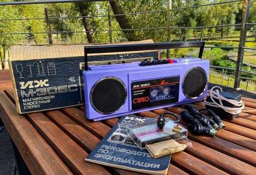 Магнитофон кассетный иж 305С фиолетовый