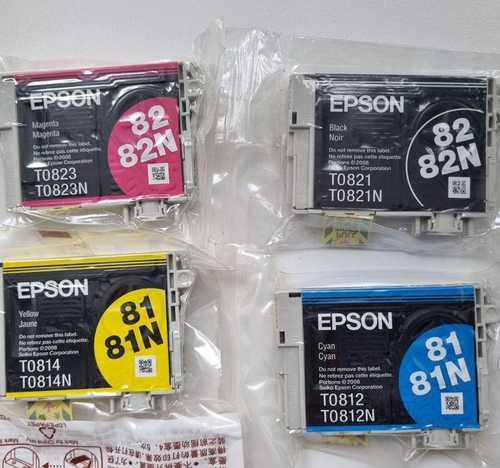 Чернила картриджи Epson оригина