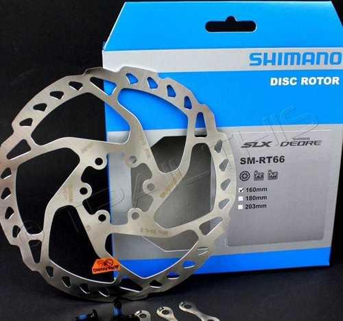 Ротор Shimano SLX SM-RT66 160мм