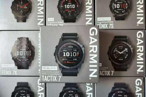 Garmin Tactix 7 pro ballistics черный титан DLC 2г