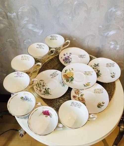 Английский чайный сервиз «Времена года» от Duchess