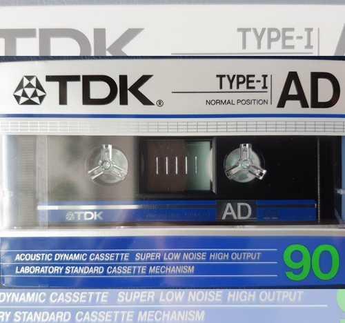 Аудиокассеты TDK AD 90 Type-I Normal Position